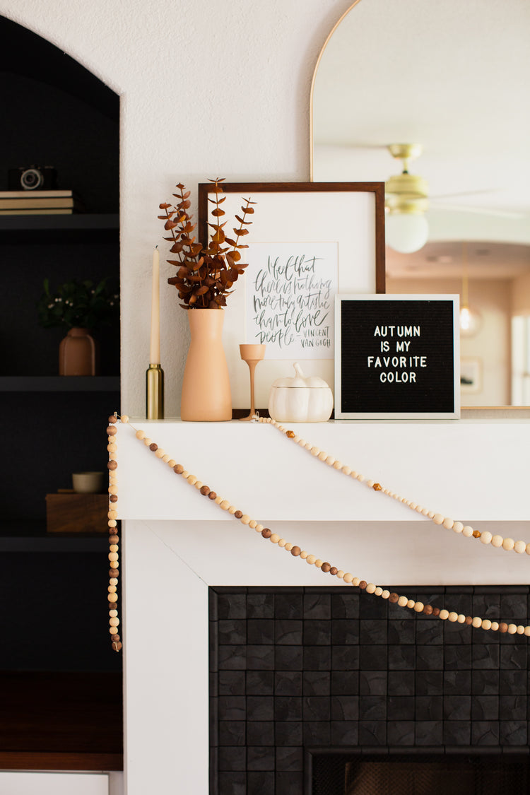 Fall Mantle Styling Tips – Chalkfulloflove