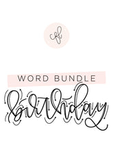 lettering + word bundles – Chalkfulloflove