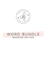 lettering + word bundles – Chalkfulloflove